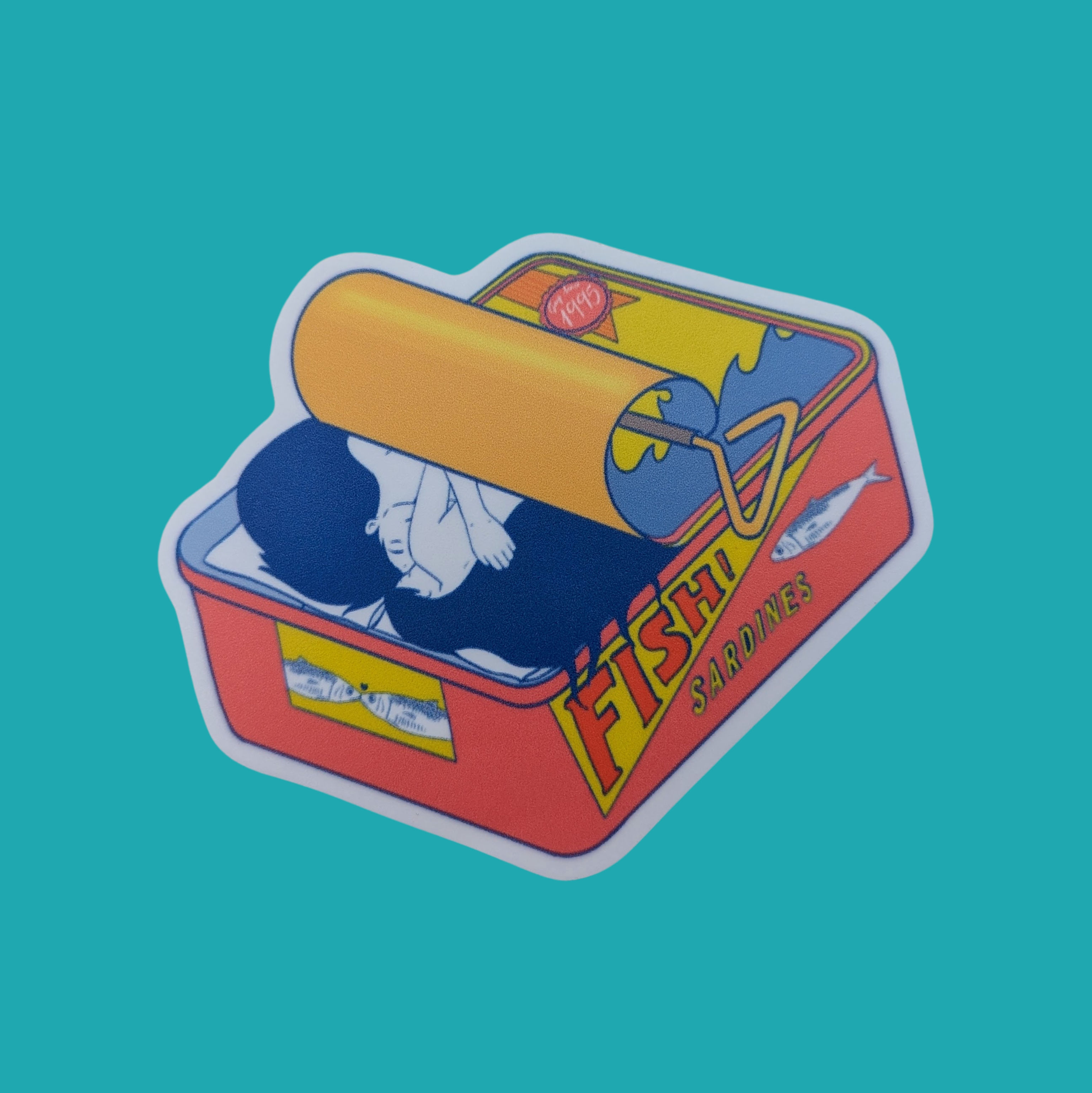 Sardine Girls Sticker Waterproof Vinyl Sticker | 3.5"x3" – Paraíso ...