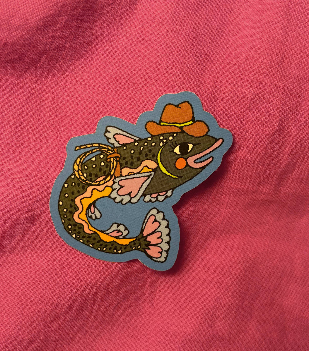 Sticker - Silly Trout – Paraíso Plant Studio
