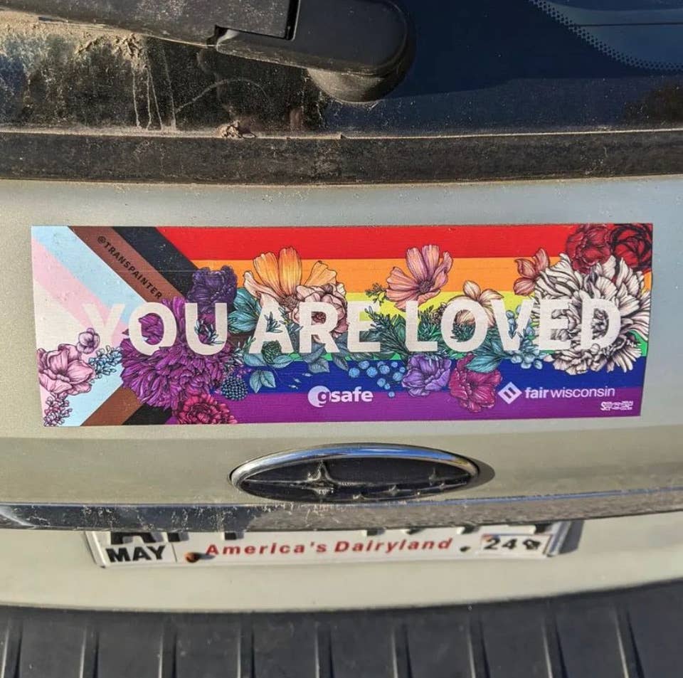 You Are Loved LGBTQ Bumper Sticker – Paraíso Plant Studio