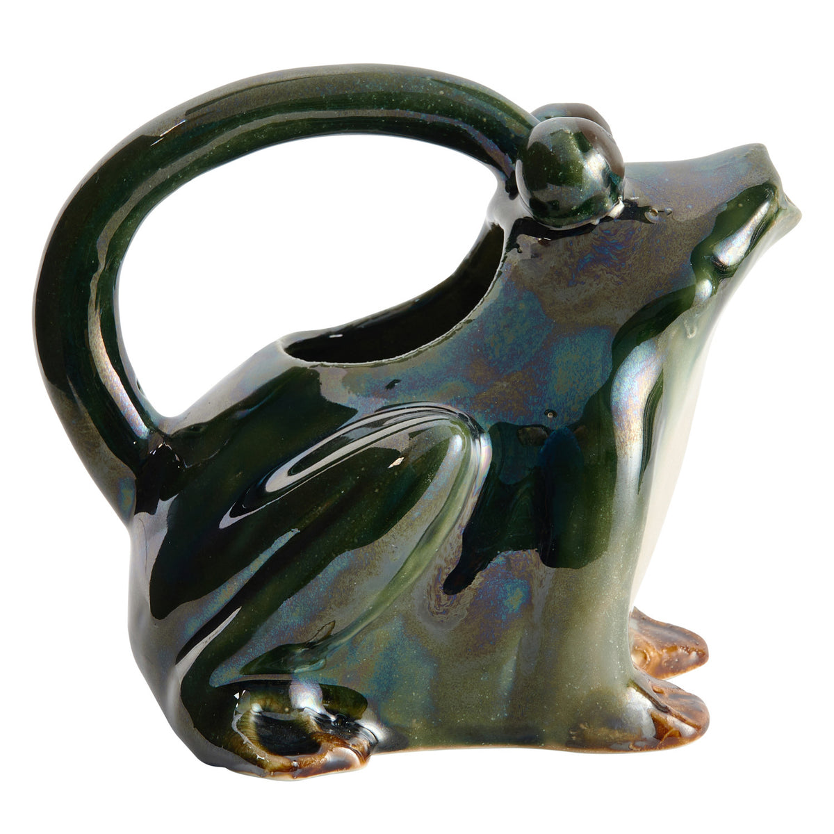 Stoneware Frog Watering Can – Paraíso Plant Studio