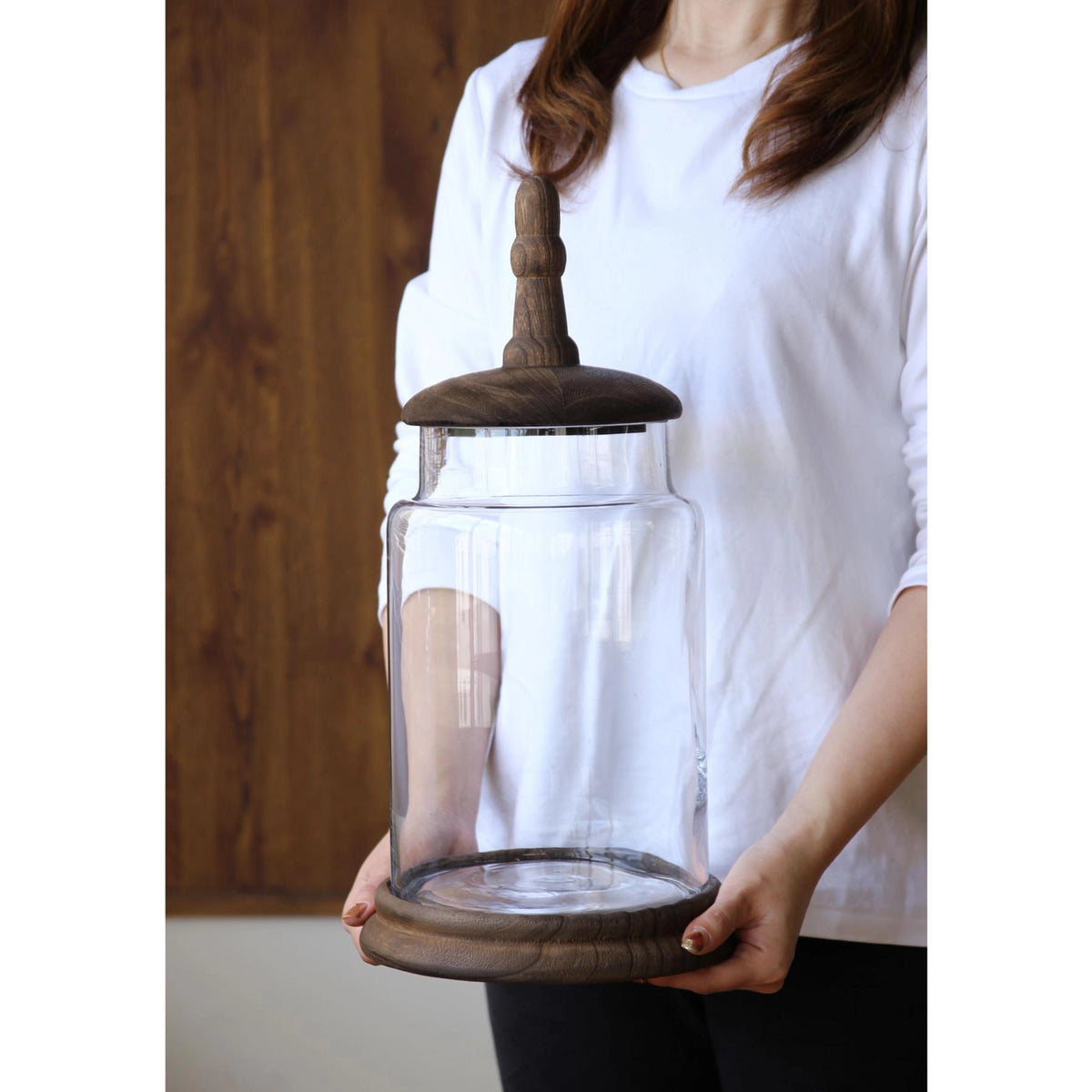 Metropolitan Glass Jar Horn Barrel – Paraíso Plant Studio