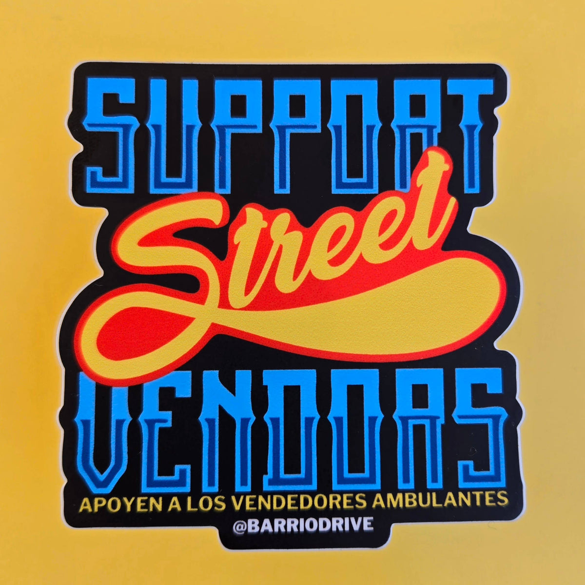 Support Street Vendors sticker – Paraíso Plant Studio