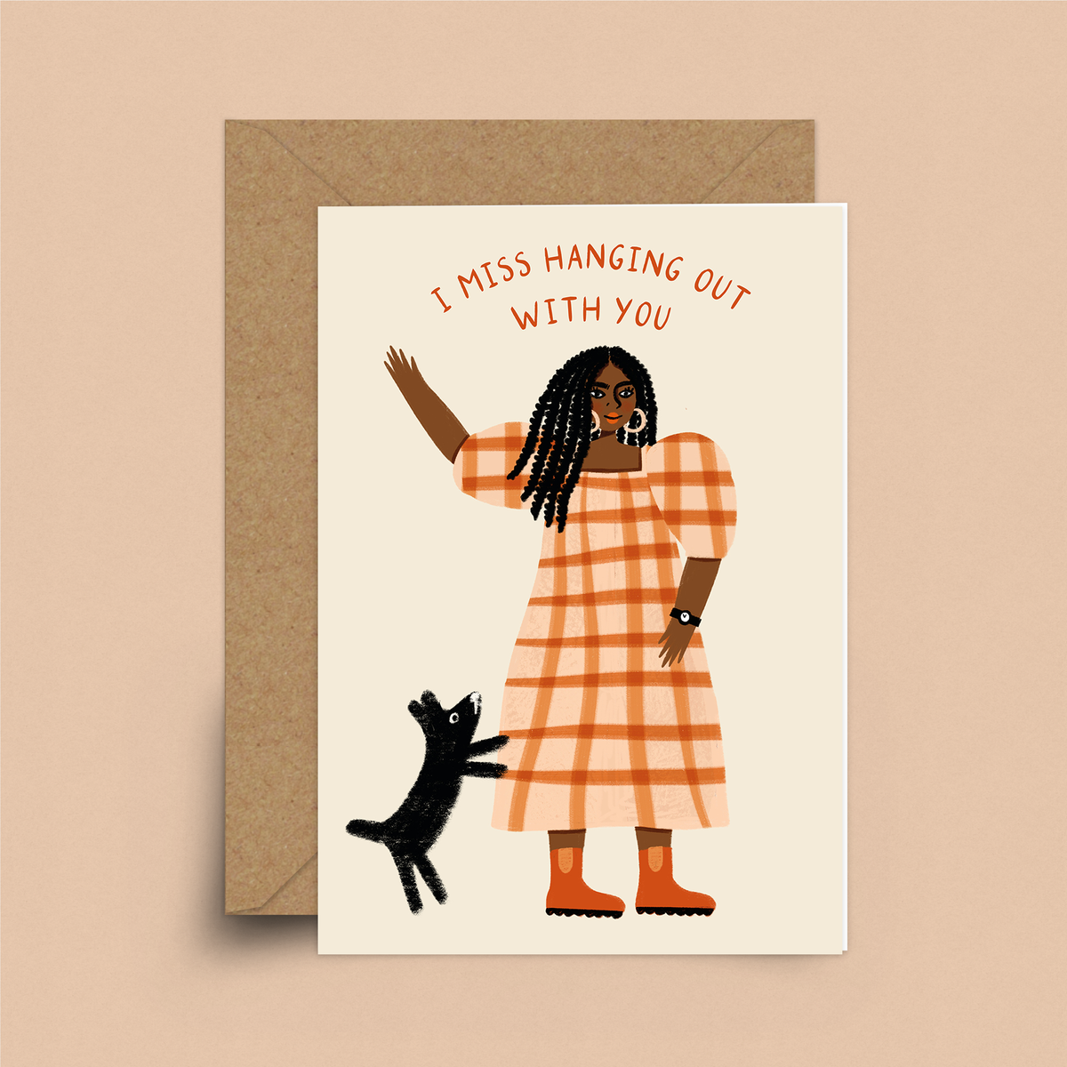 Miss Hanging Out card – Paraíso Plant Studio